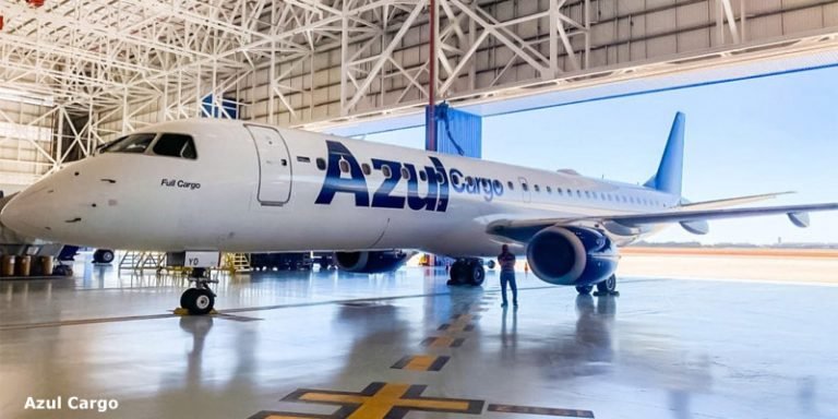 Brazil's Azul presents the world's first Embraer E195 freighter.