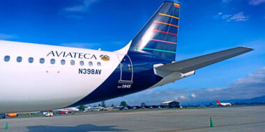 Avianca introduces new vintage livery dedicated to Aviateca