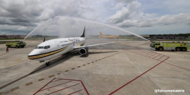 Rutaca Airlines inició sus vuelos entre Caracas y Ciudad de Panamá